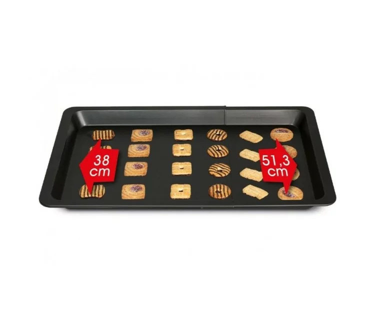 Oven pan Gardenia 33,3 x 38 /51,3 x 3 cm - 1488634