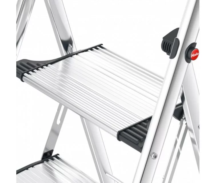 Folding step bench MK100 TopLine / aluminium / 2 steps - 034302301