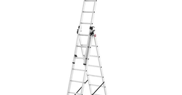 ProfiStep Combi ladder / aluminium / 3x12 steps - 037312007