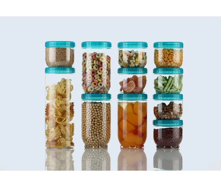 Interlock food container 180 ml / screwable / blue - 26INL305B