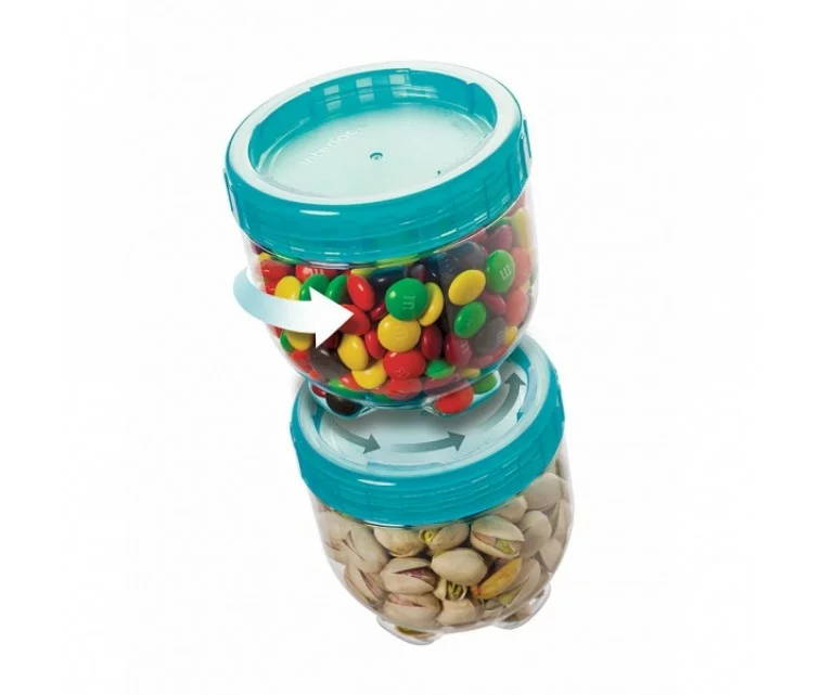 Interlock food container 180 ml / screwable / blue - 26INL305B